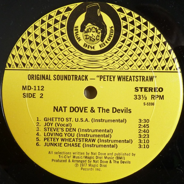 Nat Dove & The Devils - Petey Wheatstraw - The Devil's Son-In-Law ...