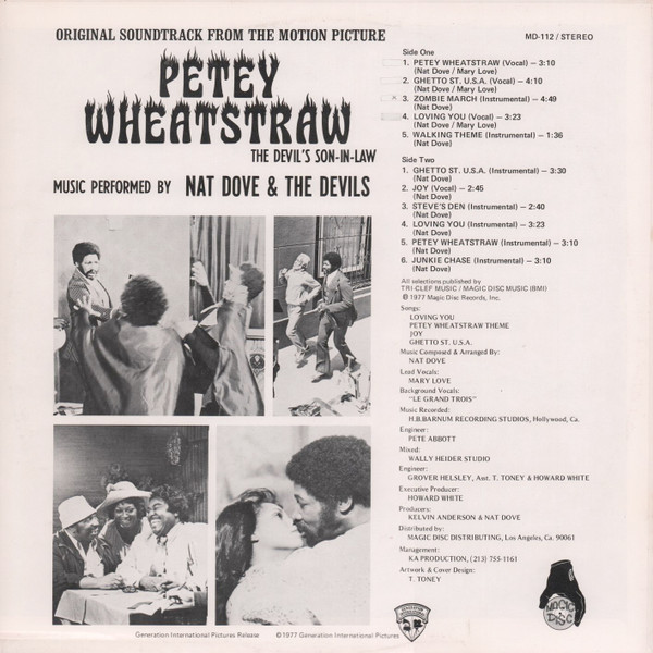 Nat Dove & The Devils - Petey Wheatstraw - The Devil's Son-In-Law ...