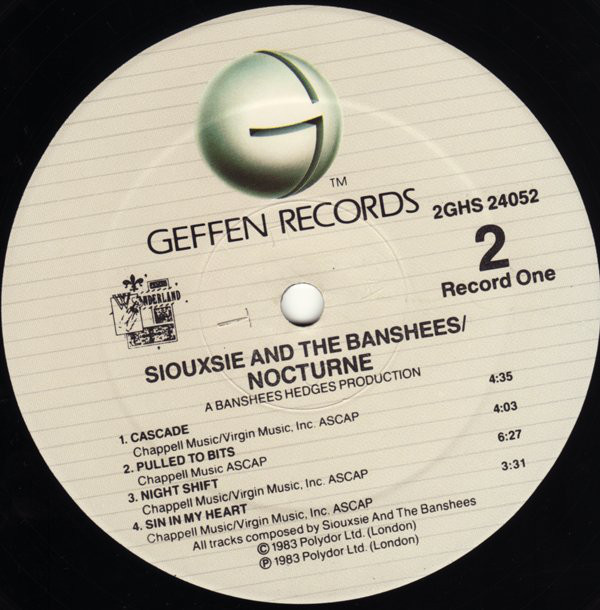 Siouxsie & The Banshees - Nocturne - Used Vinyl - High-Fidelity Vinyl ...